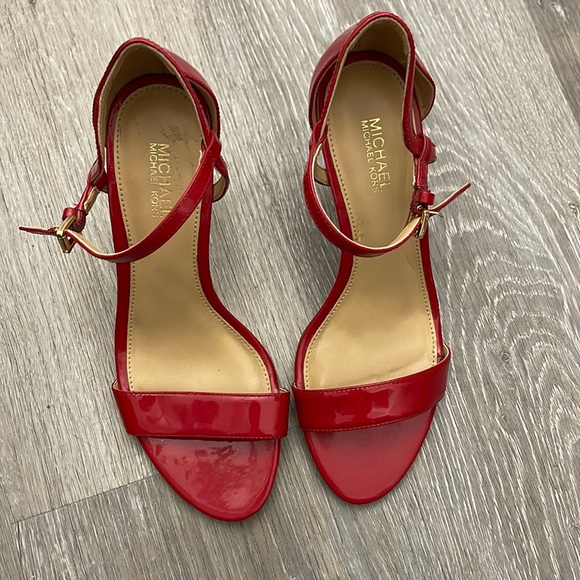 MICHAEL Michael Kors | Shoes | Michael Kors Red Heels | Poshmark